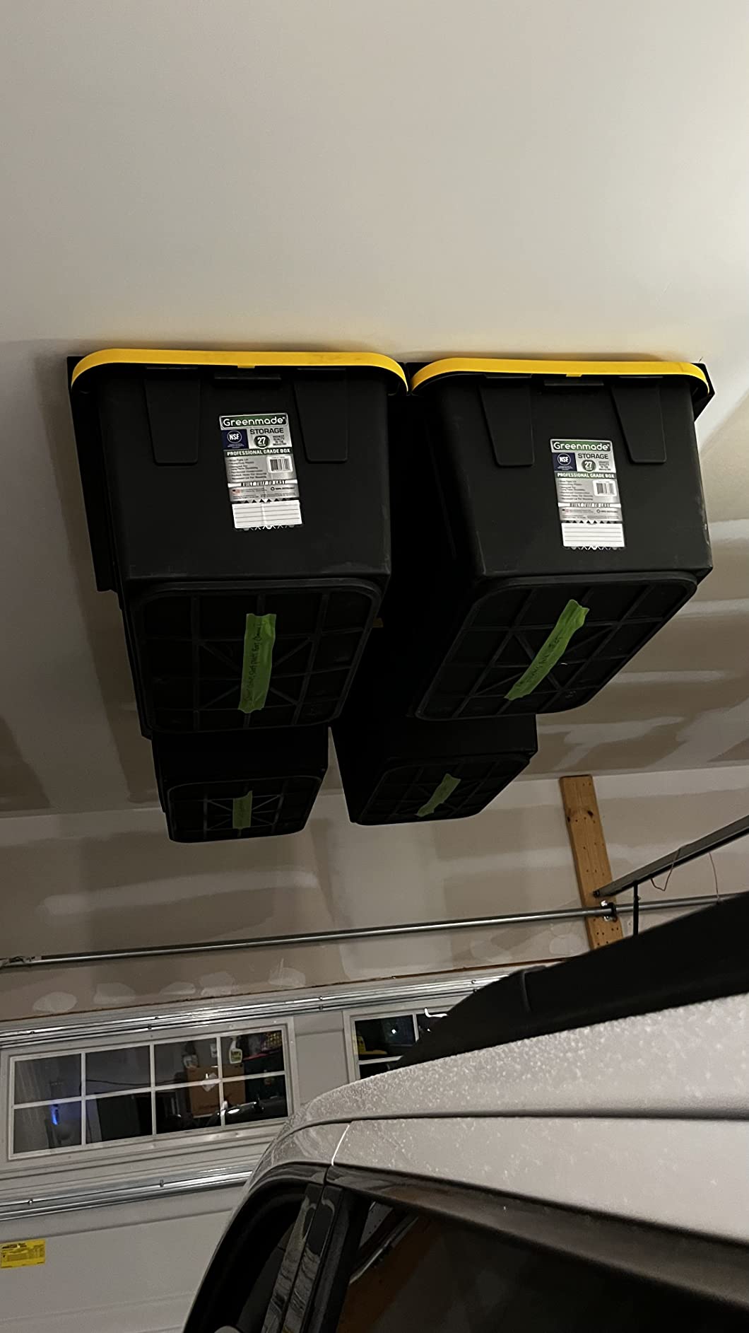 $28/mo - Finance Koova Overhead Bin Rack for Four Bins | Overhead ...