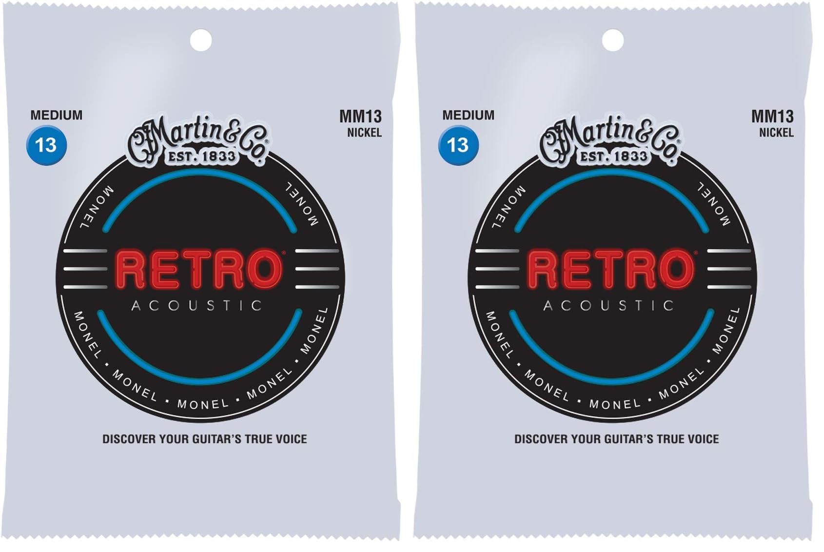 Snapklik.com : Martin Retro Acoustic MM13 Medium-Gauge Guitar Strings ...