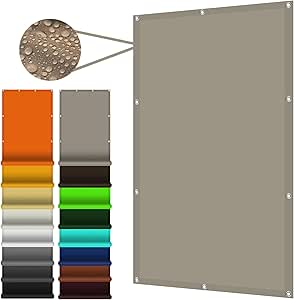 Amazon.co.jp: Shade Veranda 3.4 x 3.7 m Sun Shade Cool Shade Screen ...