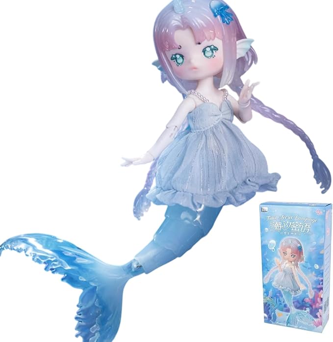 Amazon.com: CALEMBOU BDJ Dolls, Antu Tidal Secret Language Mermaid ...