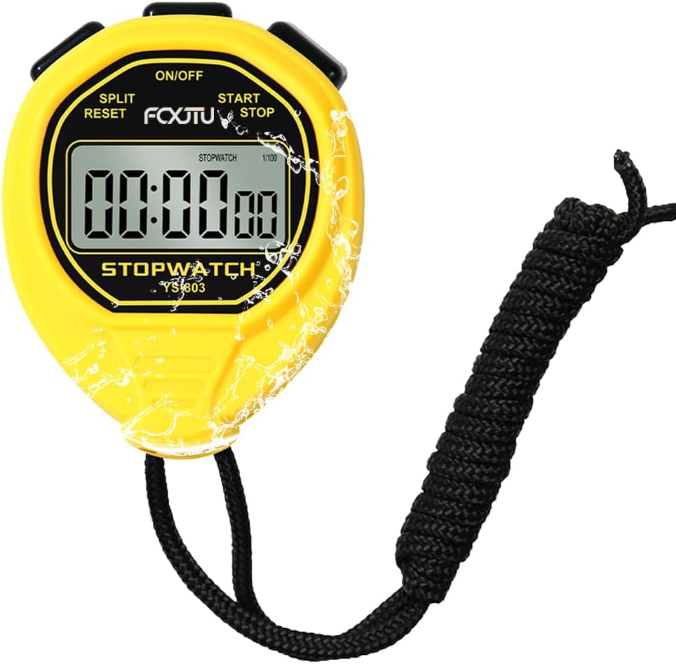 Amazon.com: AKOAK Sports and Referee Digital Stopwatch Timer/W Bonus ...