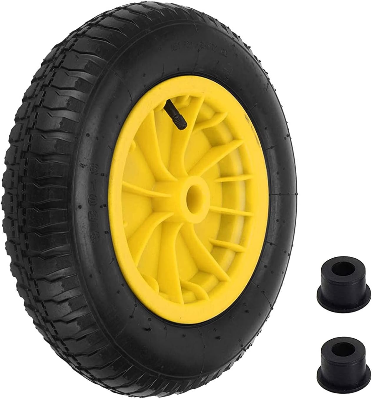 KCT 13" Inch 3.50-6 Spare Replacement Wheelbarrow Pneumatic Wheel : Amazon.co.uk: Business ...