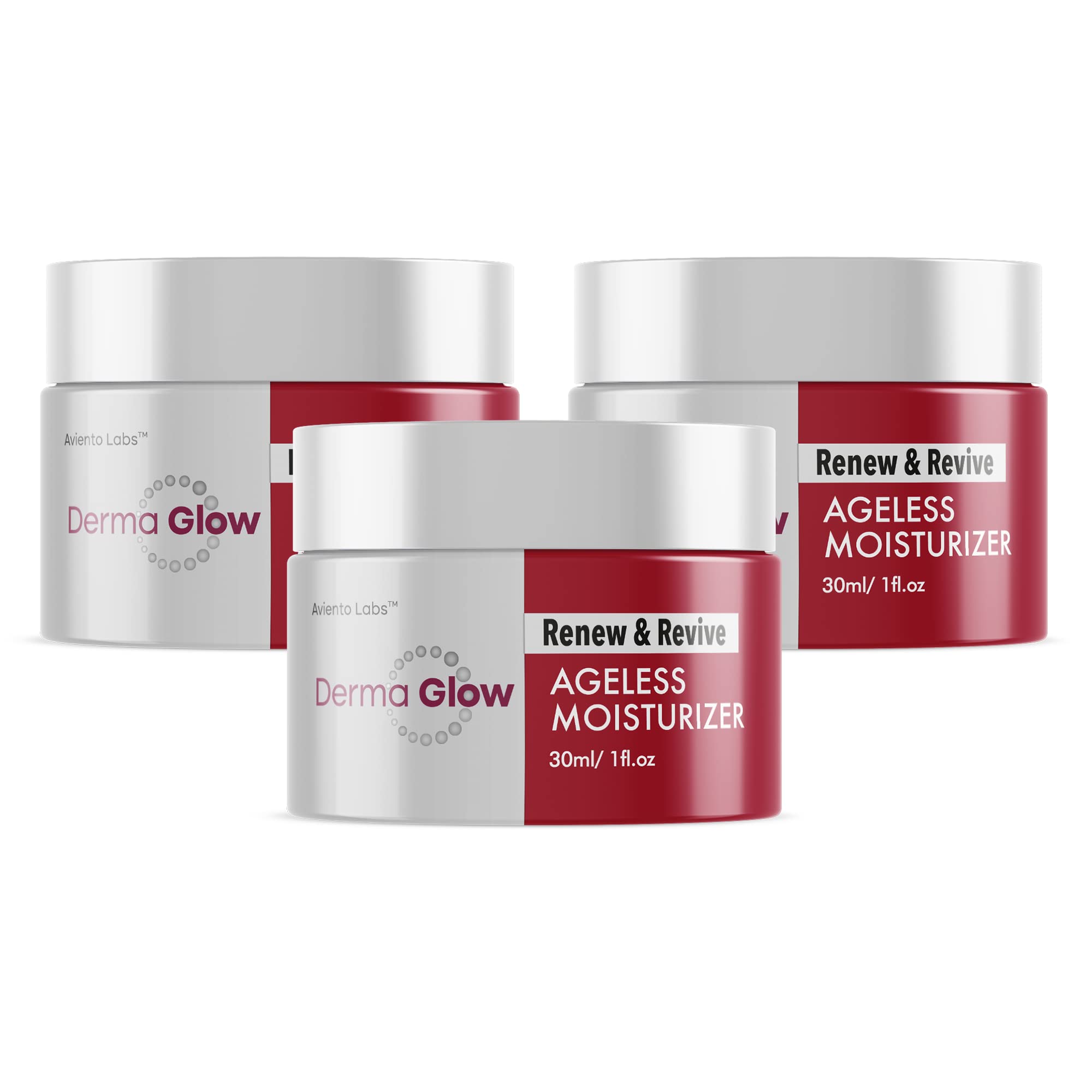 Buy (3 Pack) Derma Glow Skin Cream - Renew and Revive, Ageless ...