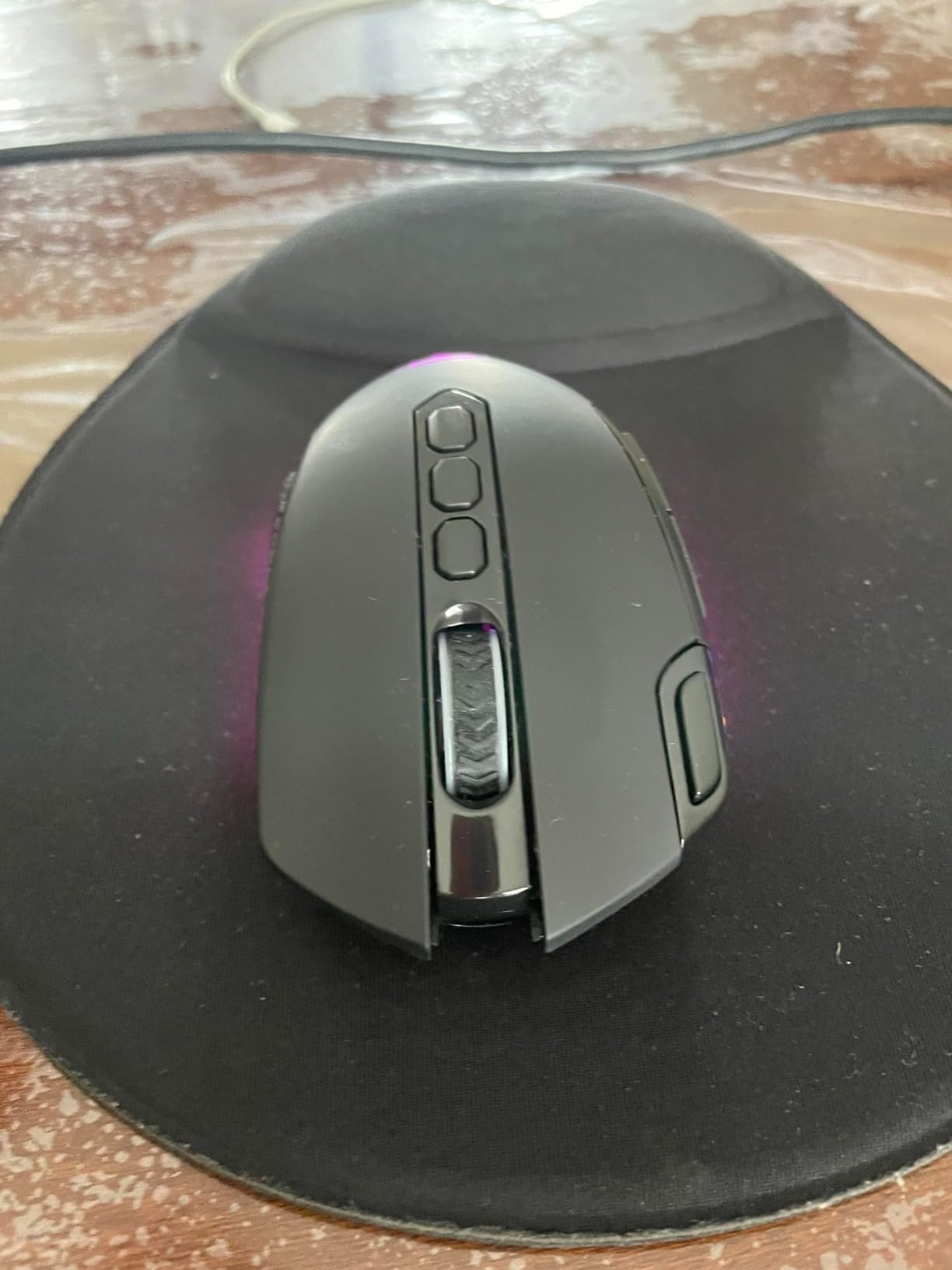 TERPORT S600 Mouse Gaming de Modo Dual Inalámbrico/Cable, 10000DPI ...