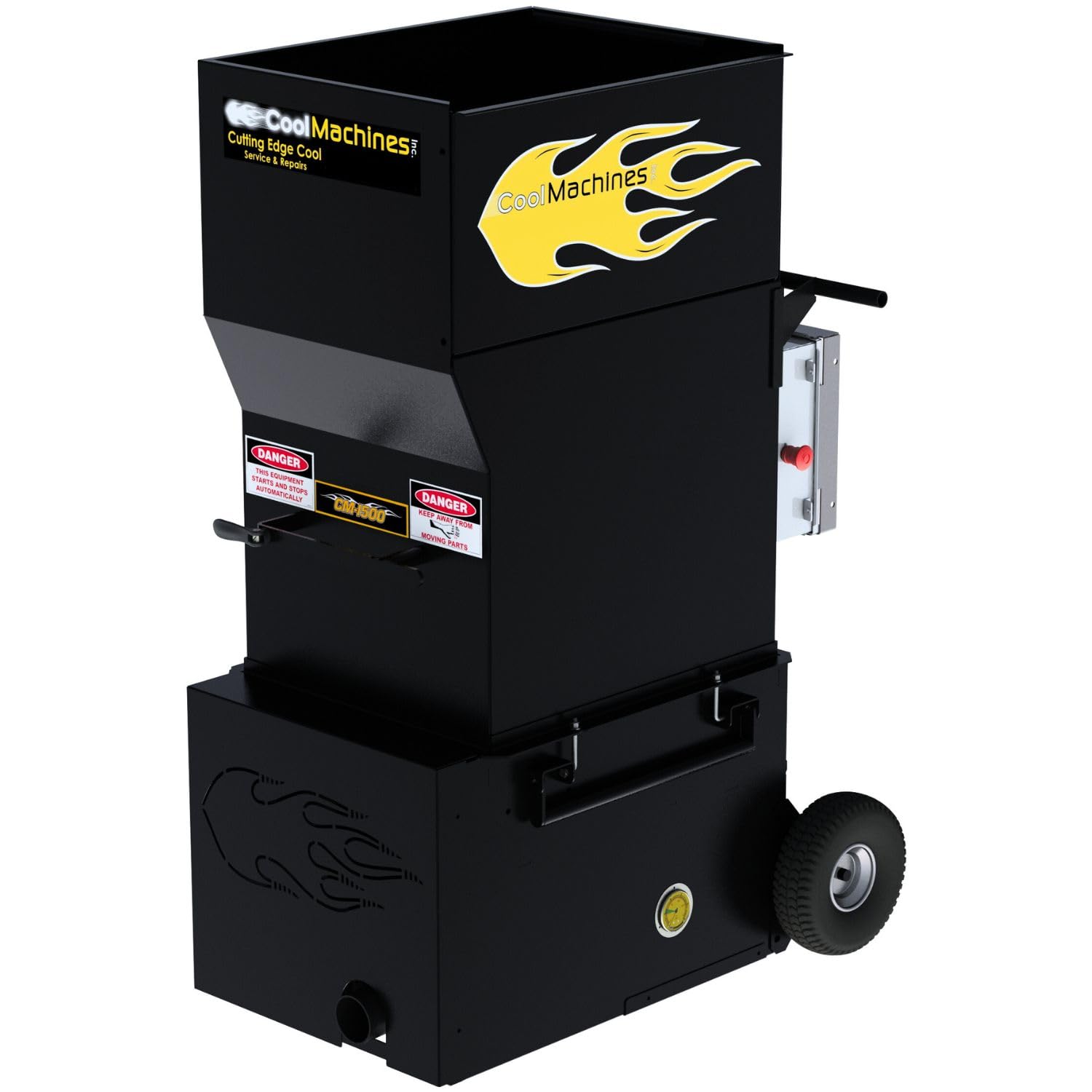 Cool Machines CM1500-1 Insulation Blowing Machine with Wheel Kit and ...