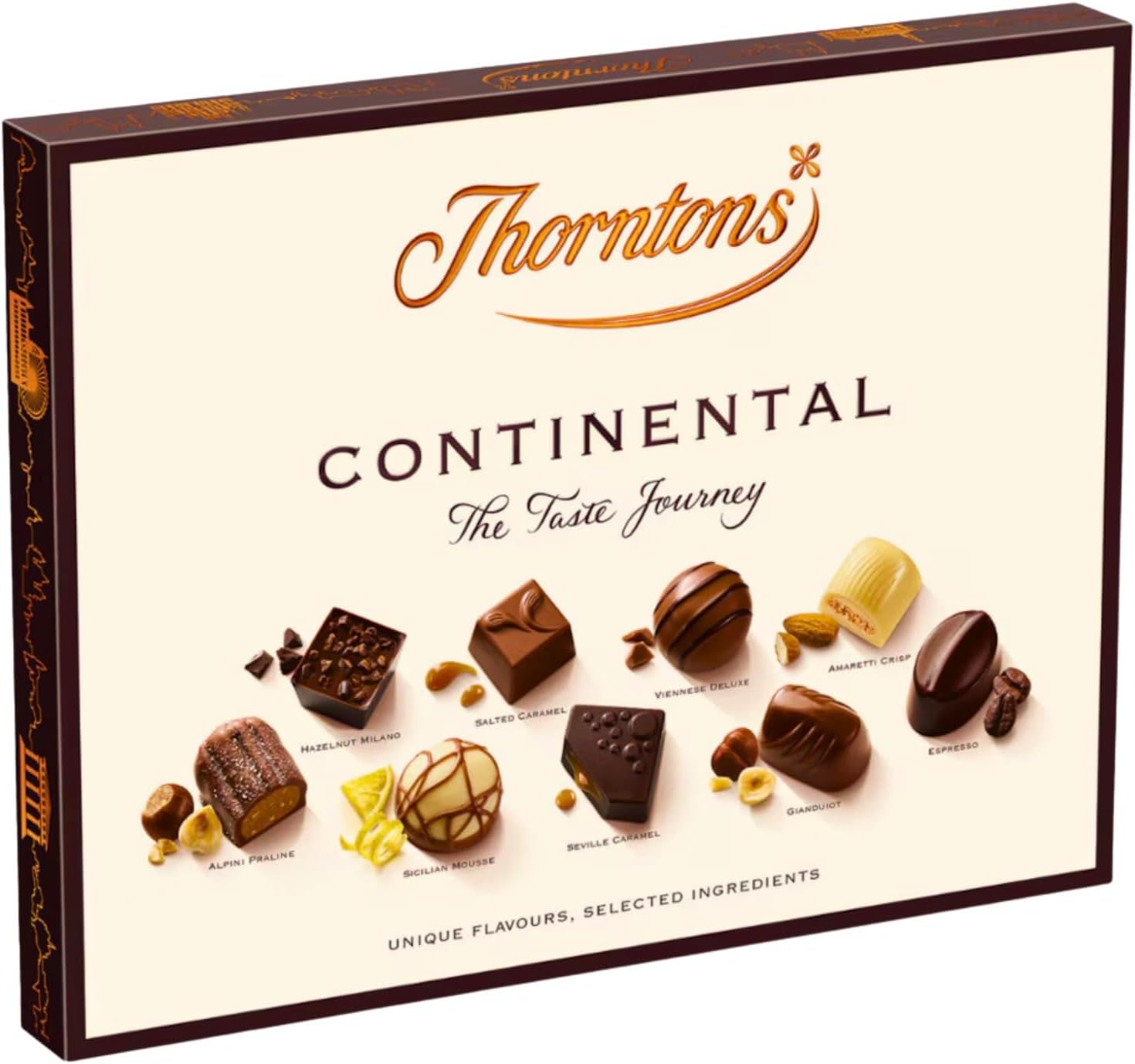 Thorntons Chocolates Box Of Chocolates Dark, White, Milk Chocolate ...