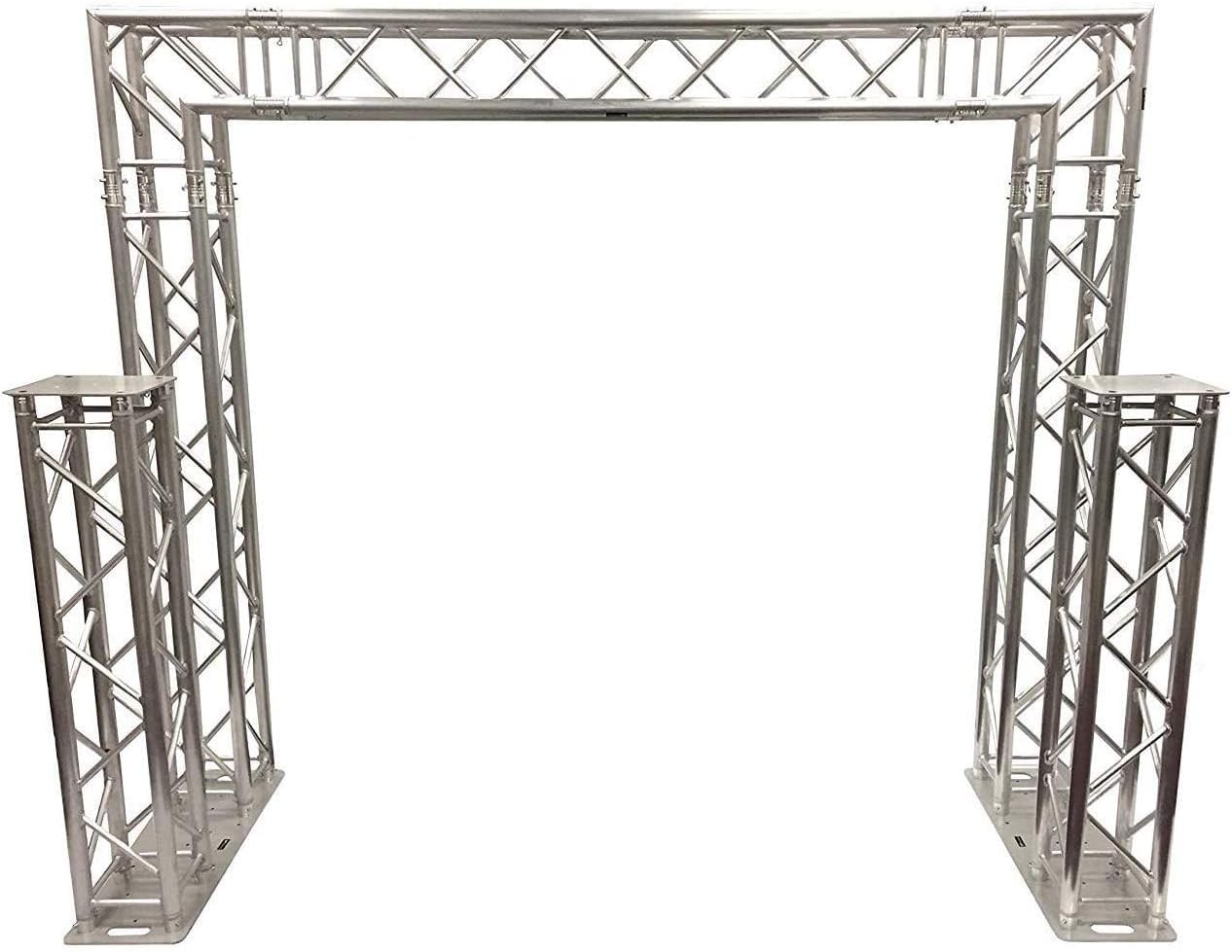 Amazon.com: Complete 10ft Square Aluminum Double Truss Goal Post ...