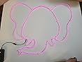ArtSkills Make Your Own Neon Sign Kit, Pink Neon Lights for Bedroom ...