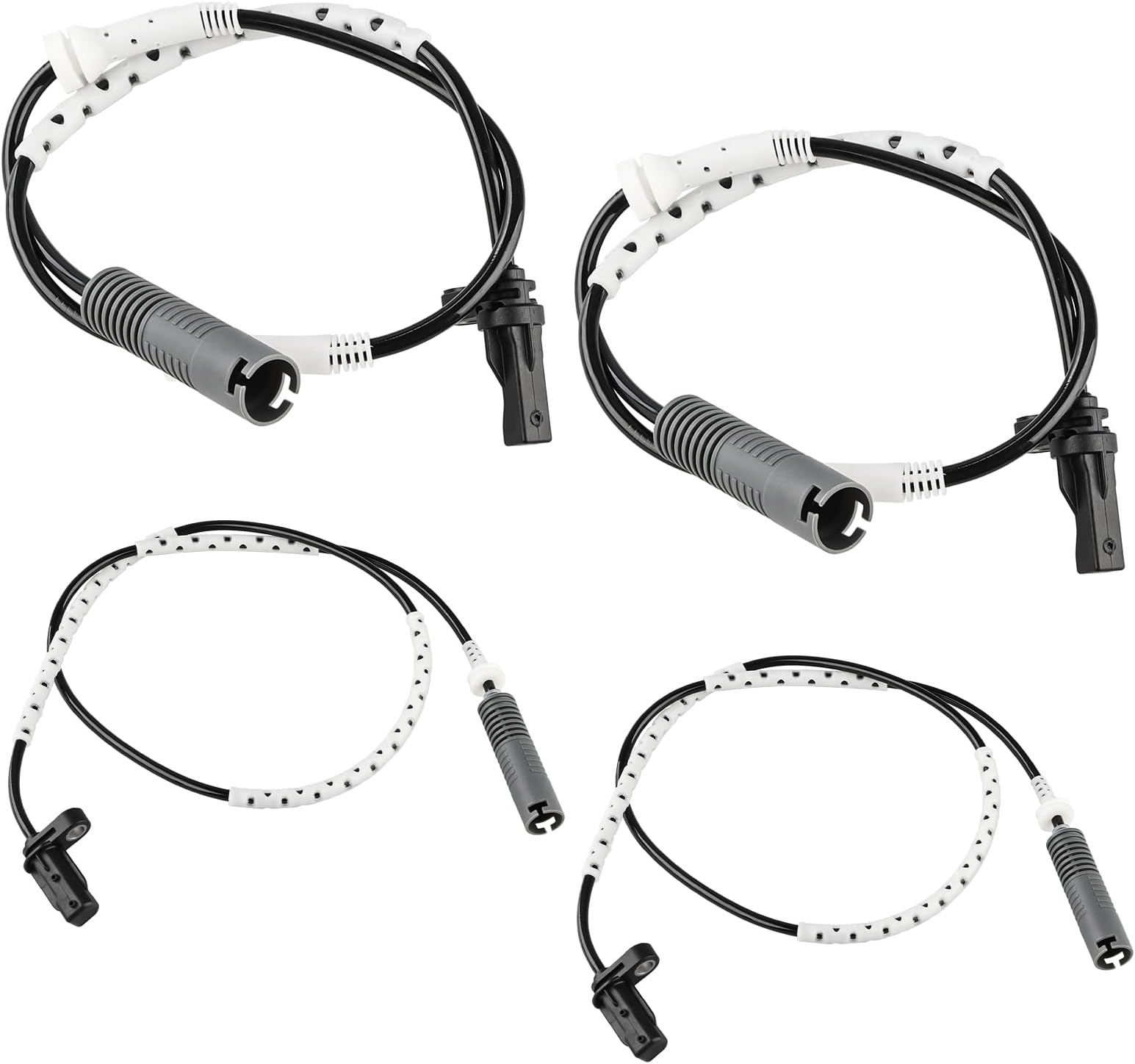 Amazon.com: WMPHE 4 Pcs ABS Wheel Speed Sensors Compatible with BMW ...