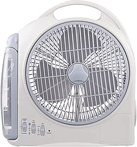 Amazon.com: AARTEX Room Fan, 10 Inch AC and DC Dual-Purpose Emergency ...