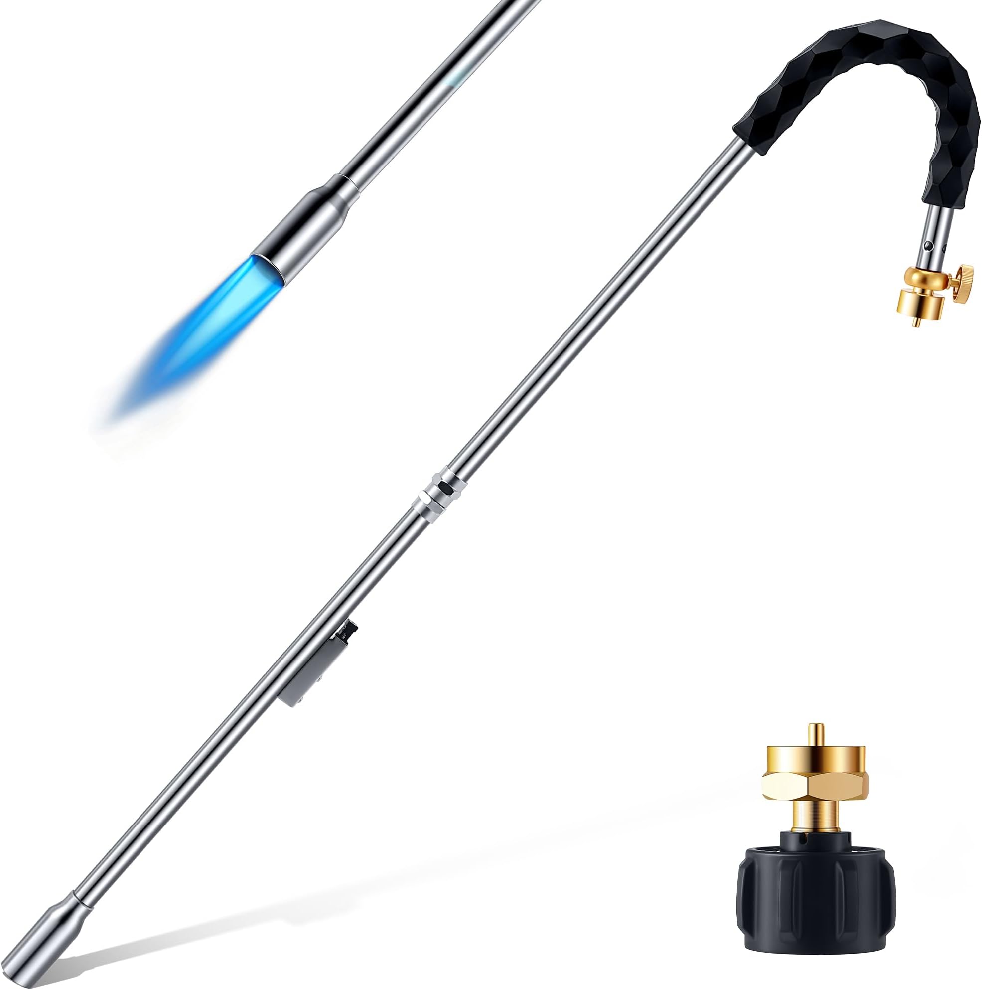 Amazon.com: Weed Torch, Propane Burner, 24,000 BTU Weed Burner Torch ...