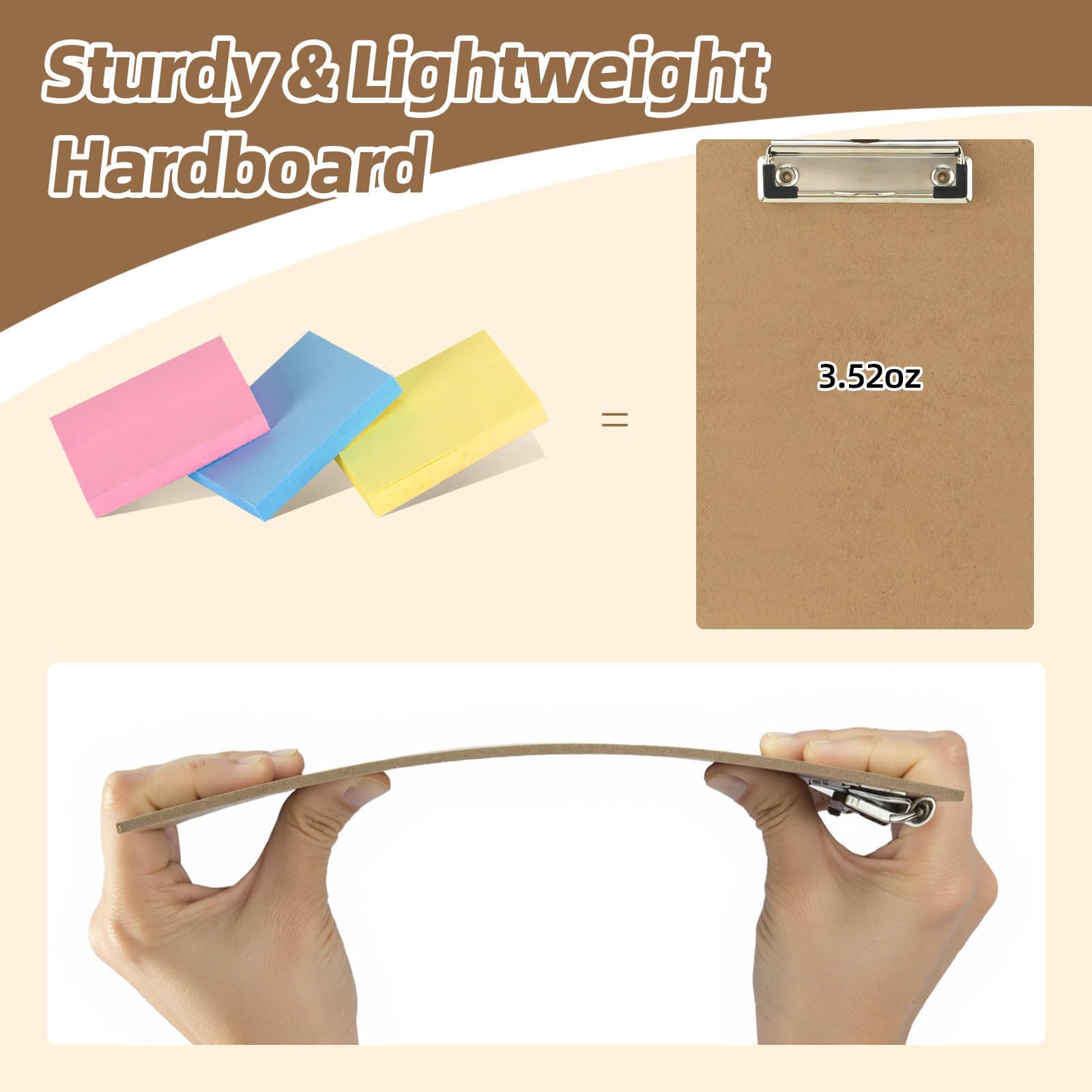 Snapklik.com : 6 X 9 Clipboards Bulk, 32 Pack Small Clip Board, A5 ...