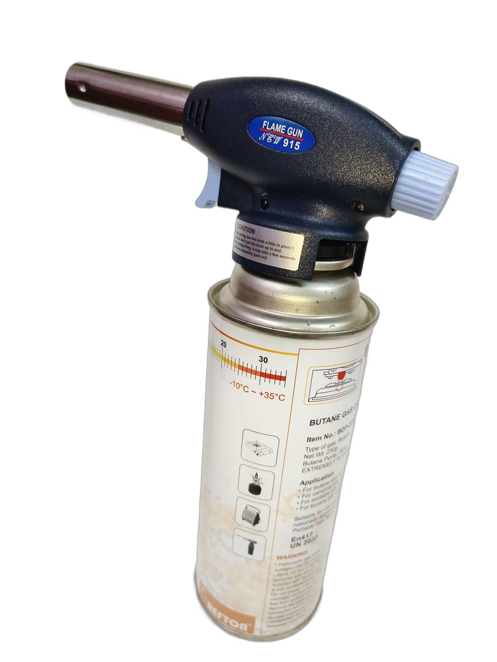 Buy Automatic Camping Torch Blowtorch Welding Flame Food Butane Torch ...