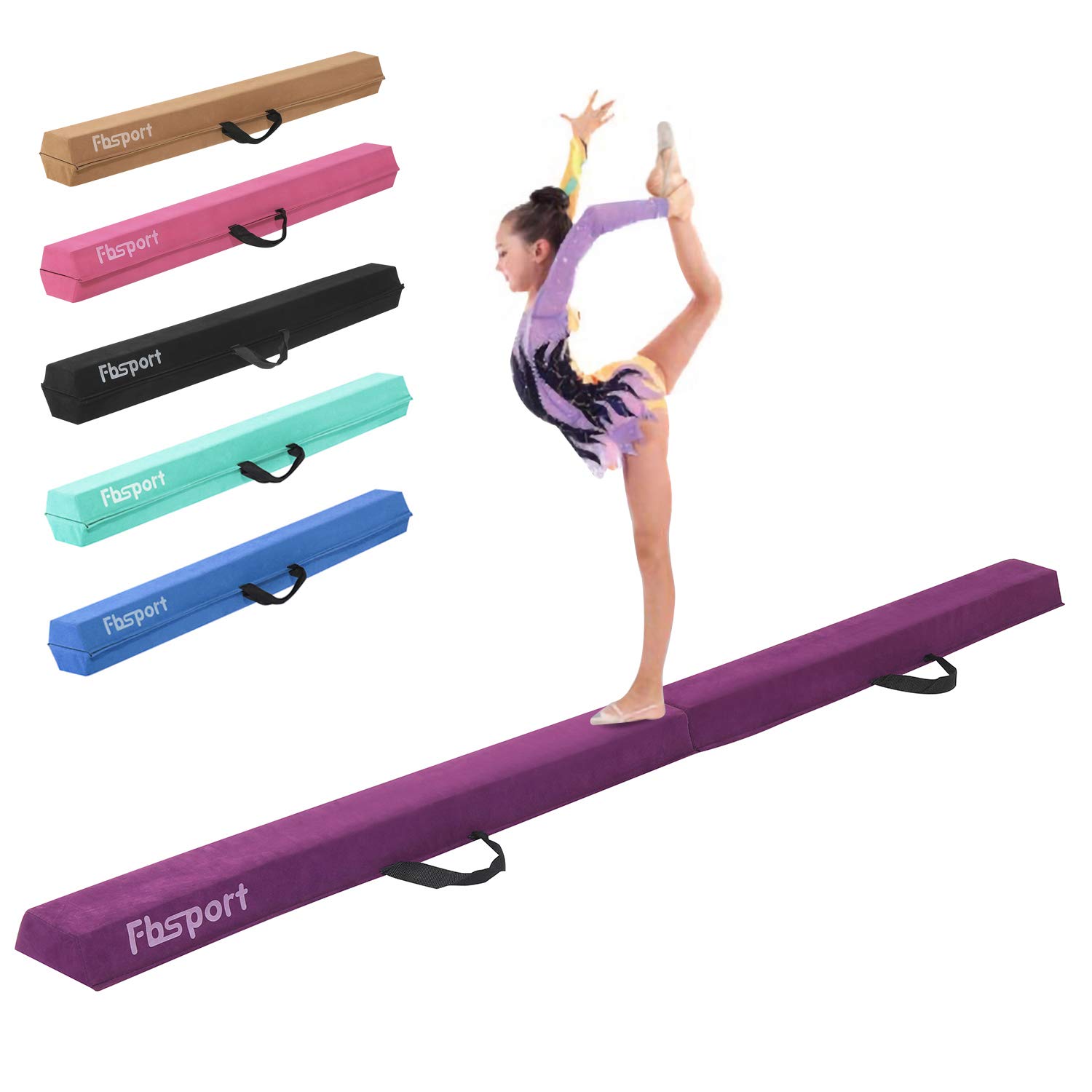 Fbsport 8ft Adjustable Balance Beam High And Low Floor Beam ...
