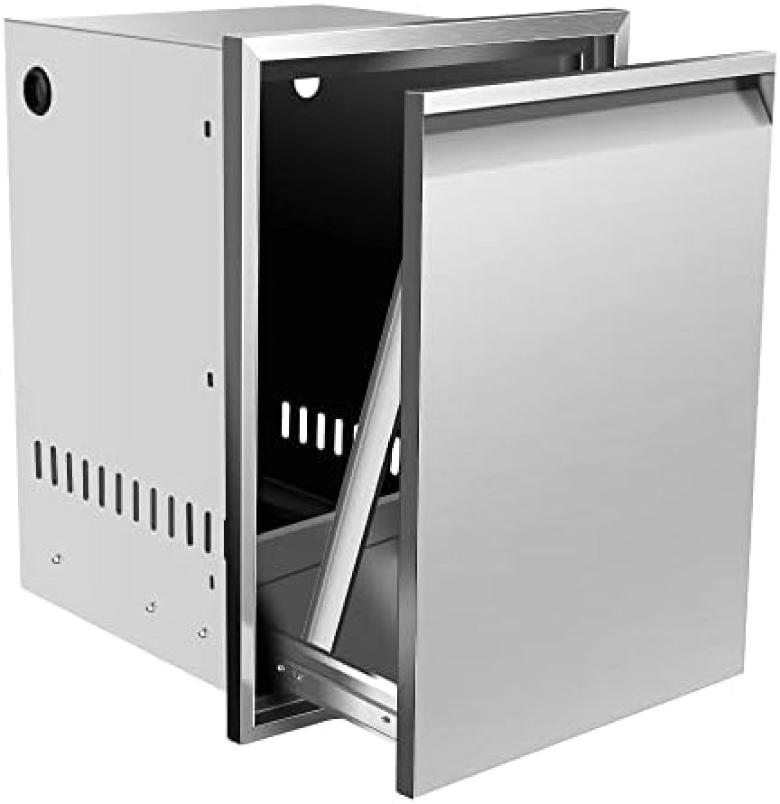 Amazon.com: Propane Drawer Stainless Steel Pull-Out Trash/Propane Tank ...