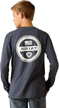 Amazon.com: ARIAT Boys American Original Circle T-Shirt: Clothing ...