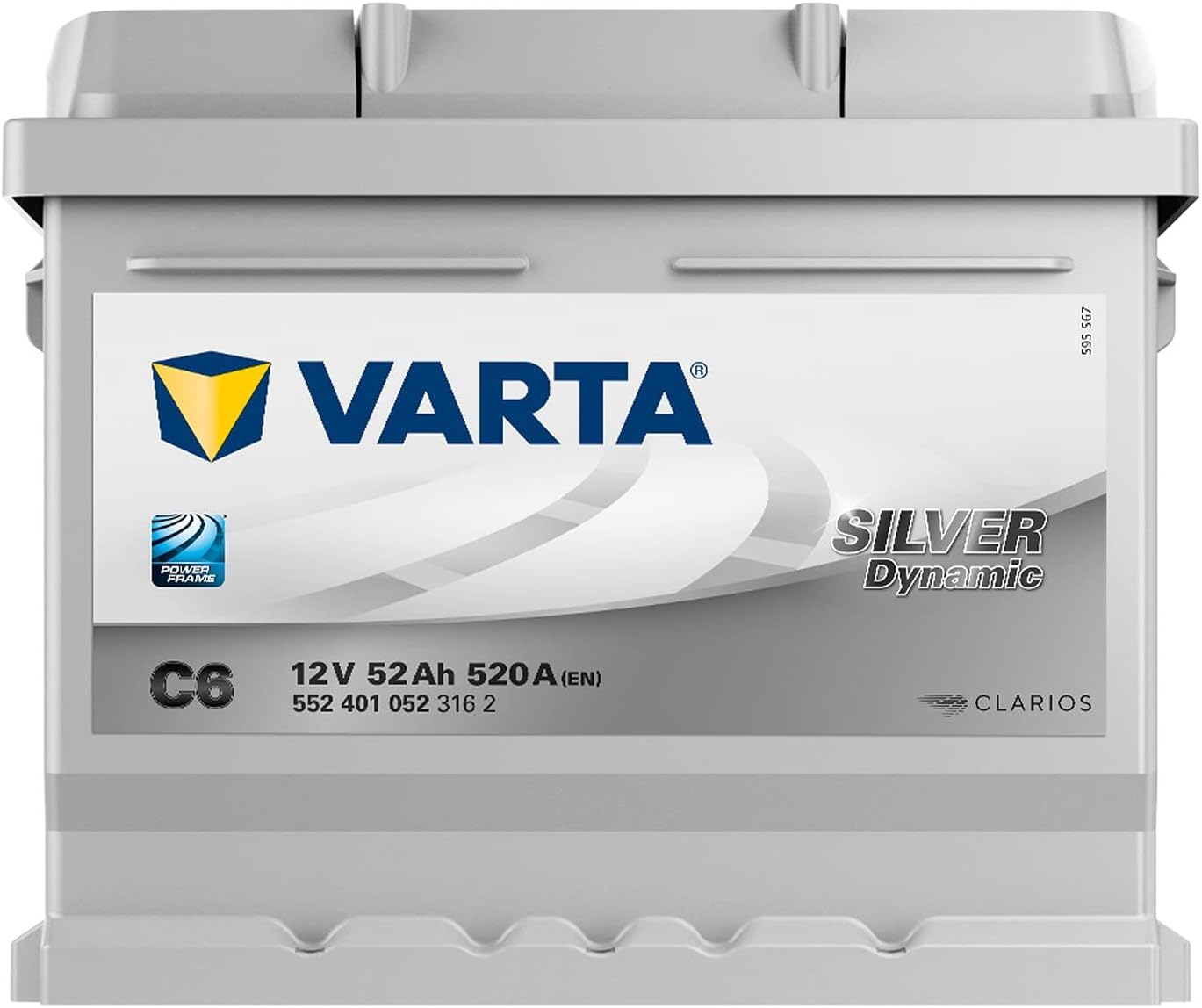 Varta F18 Silver Dynamic Car Battery / 85 Ah Battery : Amazon.co.uk ...