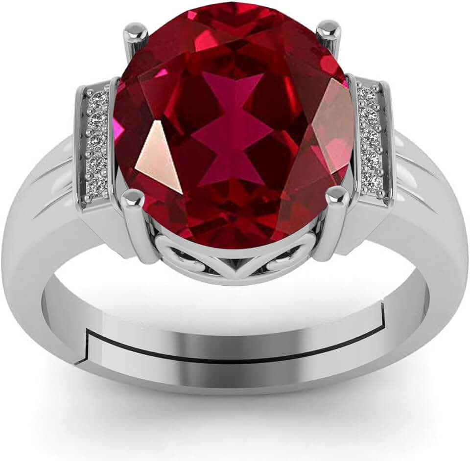 Amazon.in: Ruby - Men's Rings / Men's Jewellery: Jewellery