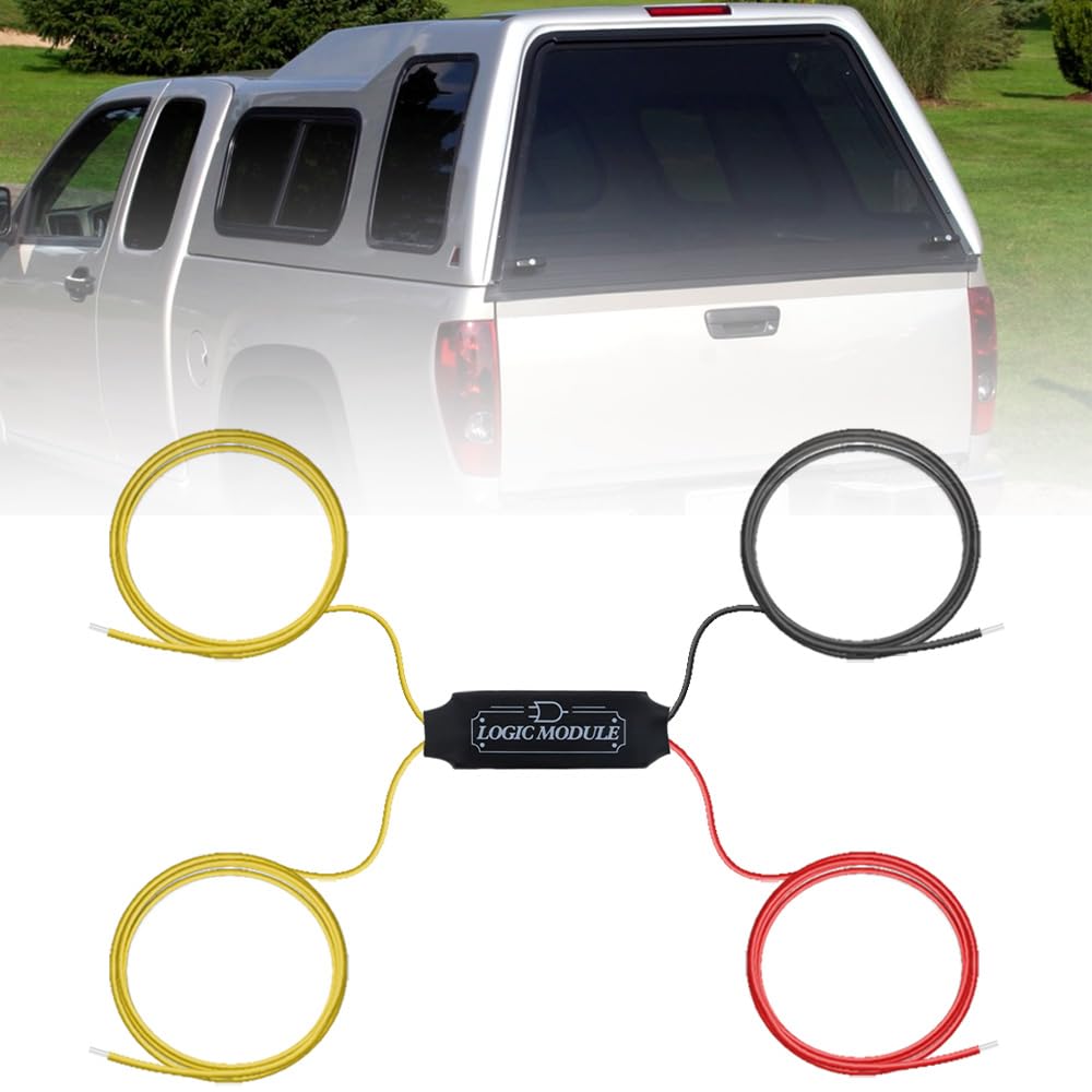 Amazon.com: NJSBYL Truck Cap third Brake Light Logic Module for Trailer ...