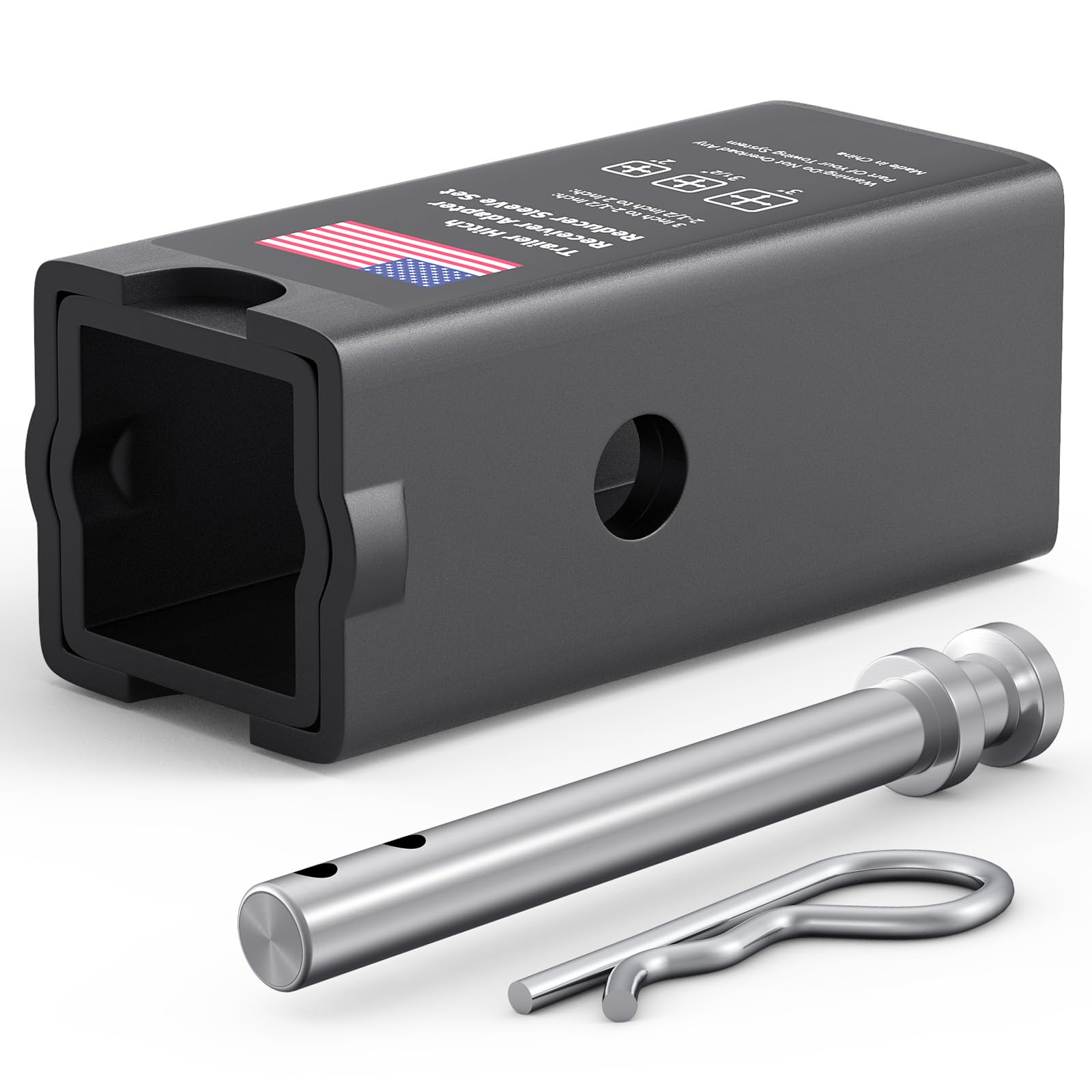 Amazon.com: AutoBeeDen Trailer Hitch Receiver Extender Adapter Reducer ...