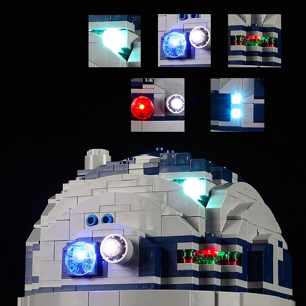 Snapklik.com : Kyglaring Led Lighting Kit For Lego Star Wars R2 D2 ...