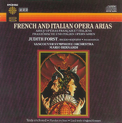 Amazon MusicでJudith ForstのFrench And Italian Opera Arias for Mezzo ...