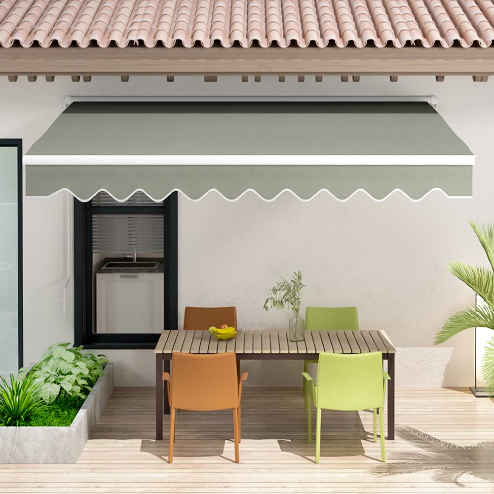 Wall Mounted Wood Awning