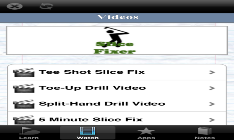 Slice Fixer App - Fix Your Golf Slice Today - App on Amazon Appstore