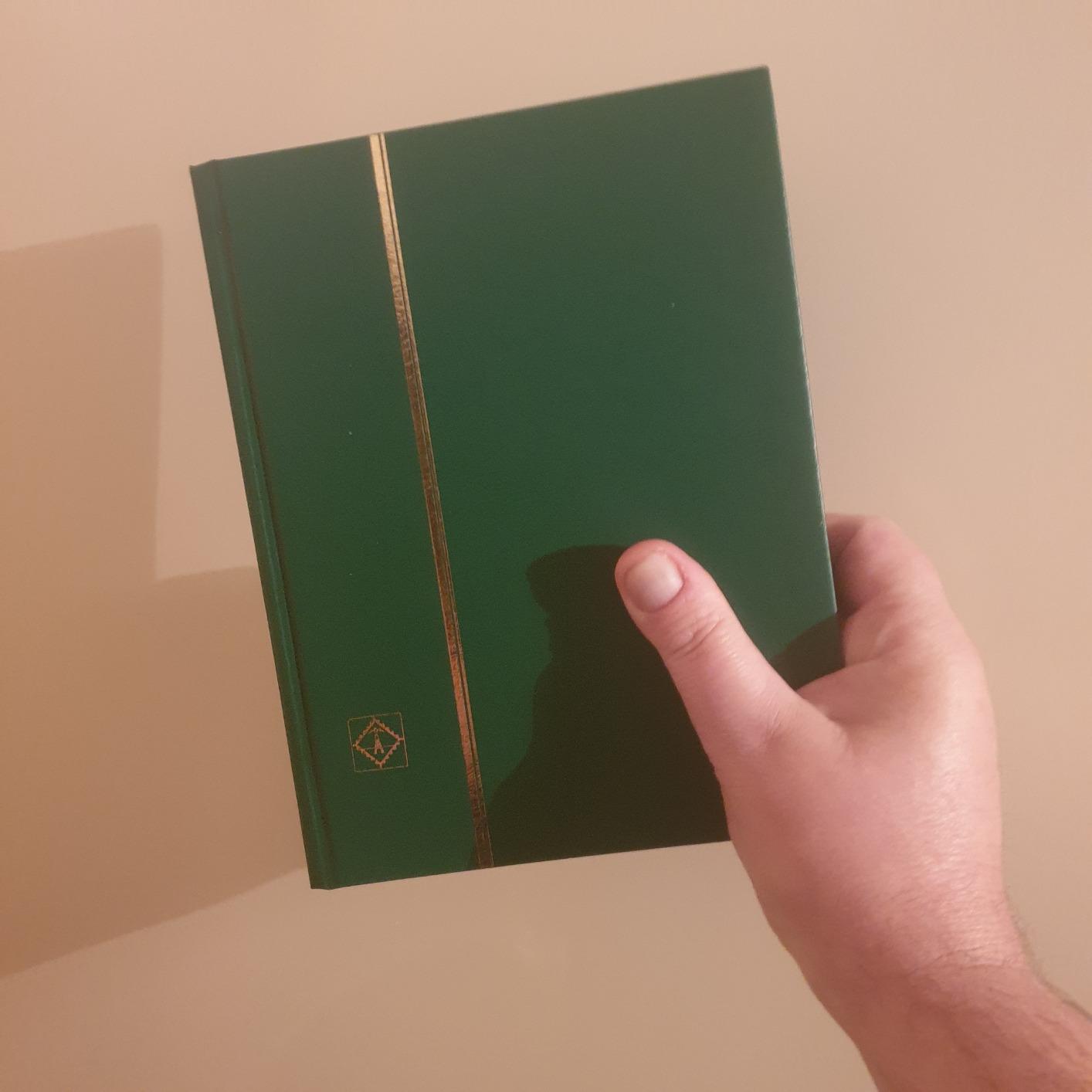 Stamp Album Stockbook by Lighthouse 32-Black Page Stamp Stock Book LS2 ...