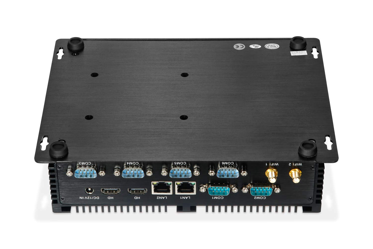 Kingdel Fanless Mini Desktop Computer, Powerful Industrial PC with ...