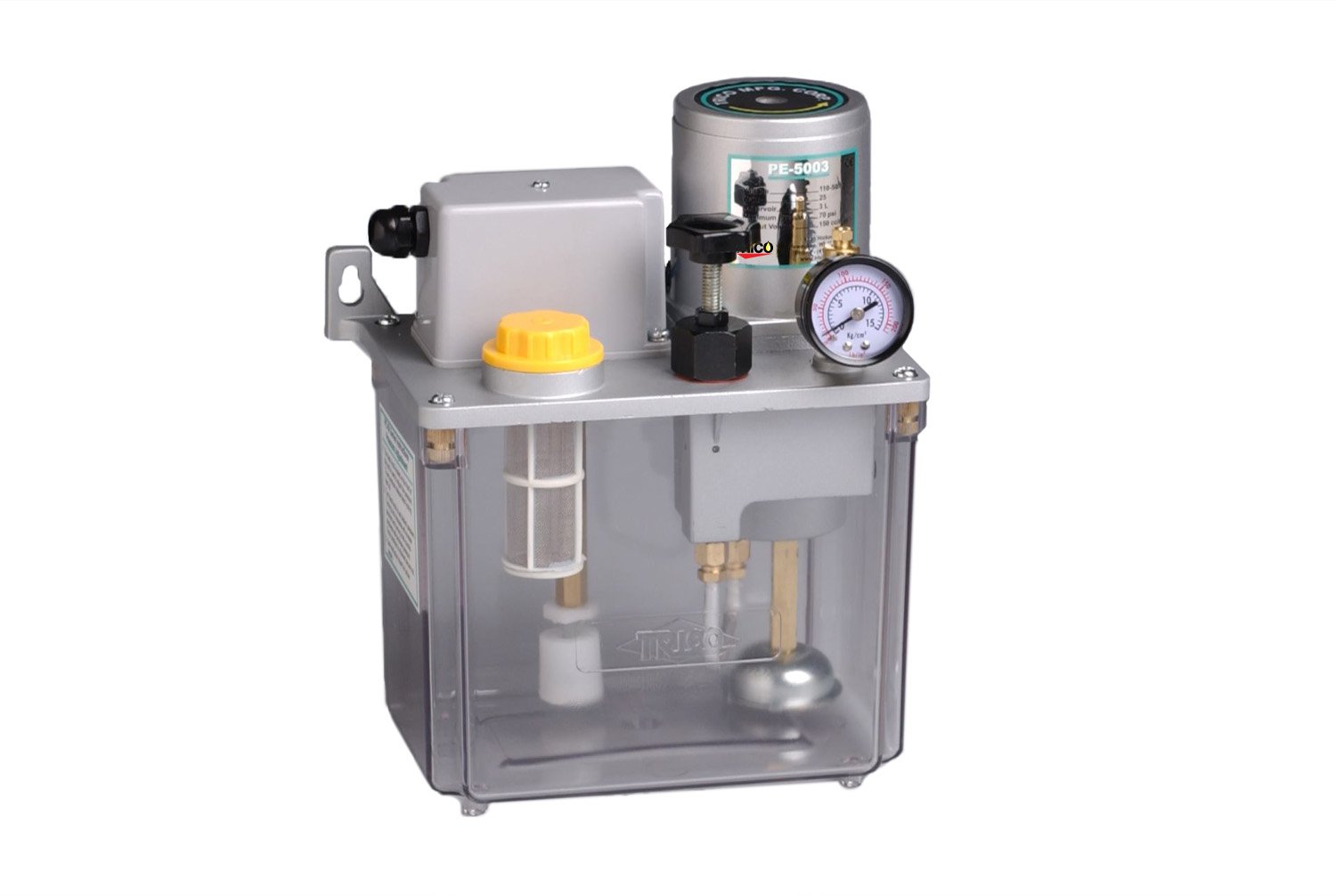 Trico PE-5008-220 Central Lubrication Continuous System Pump, 8 Liter ...