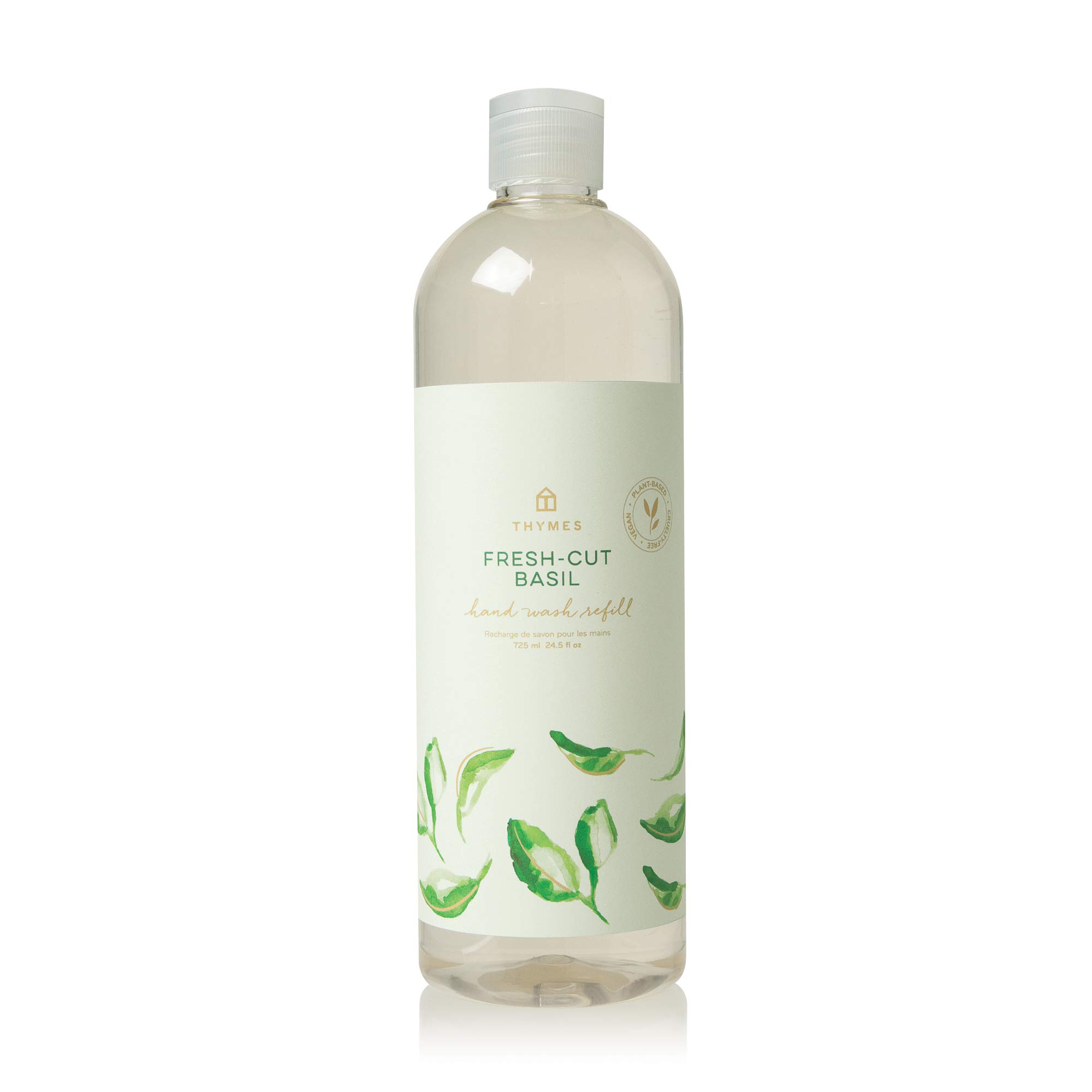 Amazon.com : Thymes Fresh-Cut Basil Hand Wash Refill - Scented Liquid ...