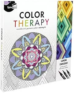 Amazon.com: SpiceBox Books Sketch Plus Deluxe Meditative Coloring Book ...