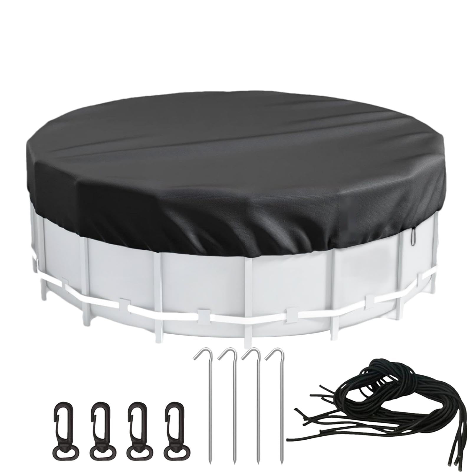 Poolabdeckung Rundpool Full Size Domed Pillow – Easydome Pool Covers