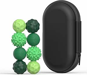 Magnetic Sensory Fidget Balls, Silicone Stress Relief Toys for Adults & Teens with Autism, ADHD ...