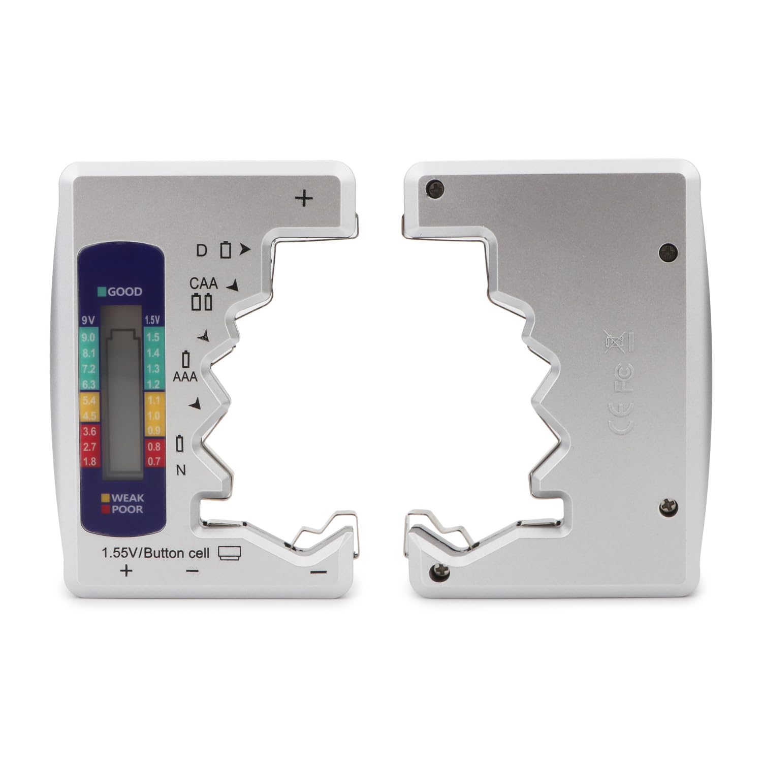 Snapklik.com : Battery Tester, Digital Universal Batteries Checker ...
