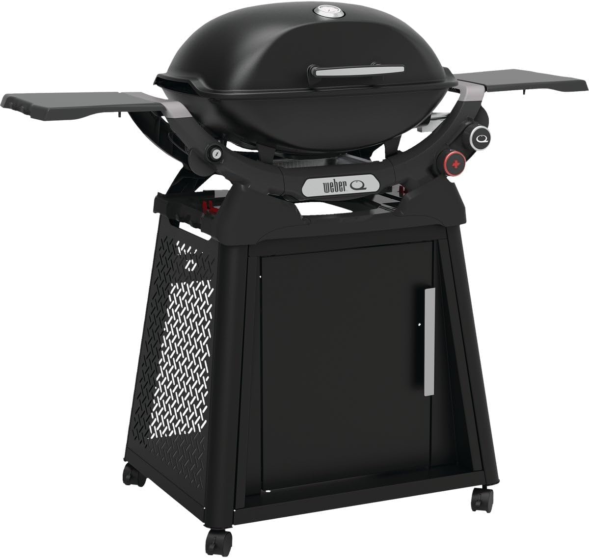 Amazon.com: Weber Q 2800N+ Liquid Propane Grill with Stand, Midnight Black : Patio, Lawn & Garden