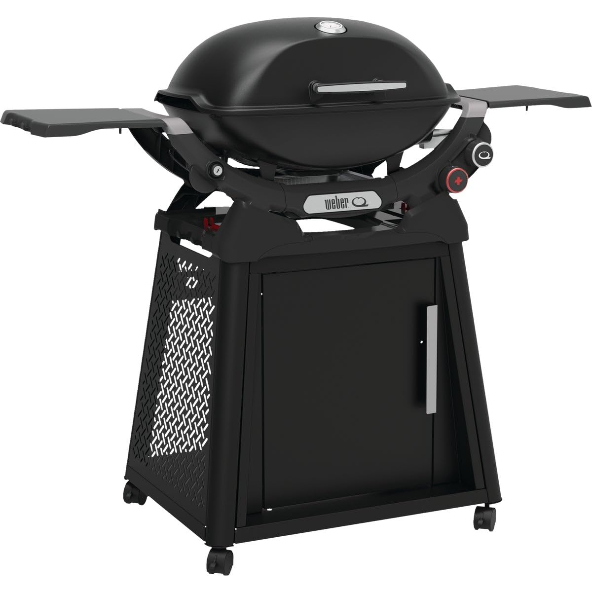 Amazon.com: Weber Q 2800N+ Liquid Propane Grill with Stand, Midnight ...