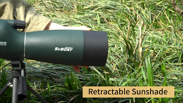 Watch SVBONY SV28 Spotting Scope Telescope 25-75x70mm Zoom on Amazon Live