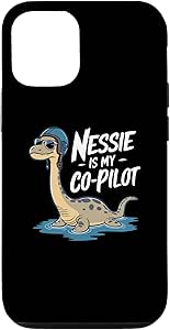Amazon.com: iPhone 13 Loch Ness Monster Pun, Bless This Ness, Cryptid Nessie Case : Cell Phones ...