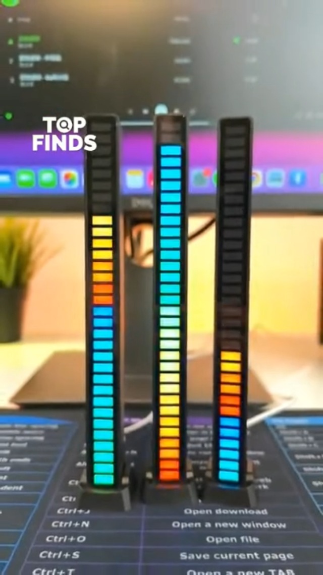 Watch sound activated LED lights on Amazon Live