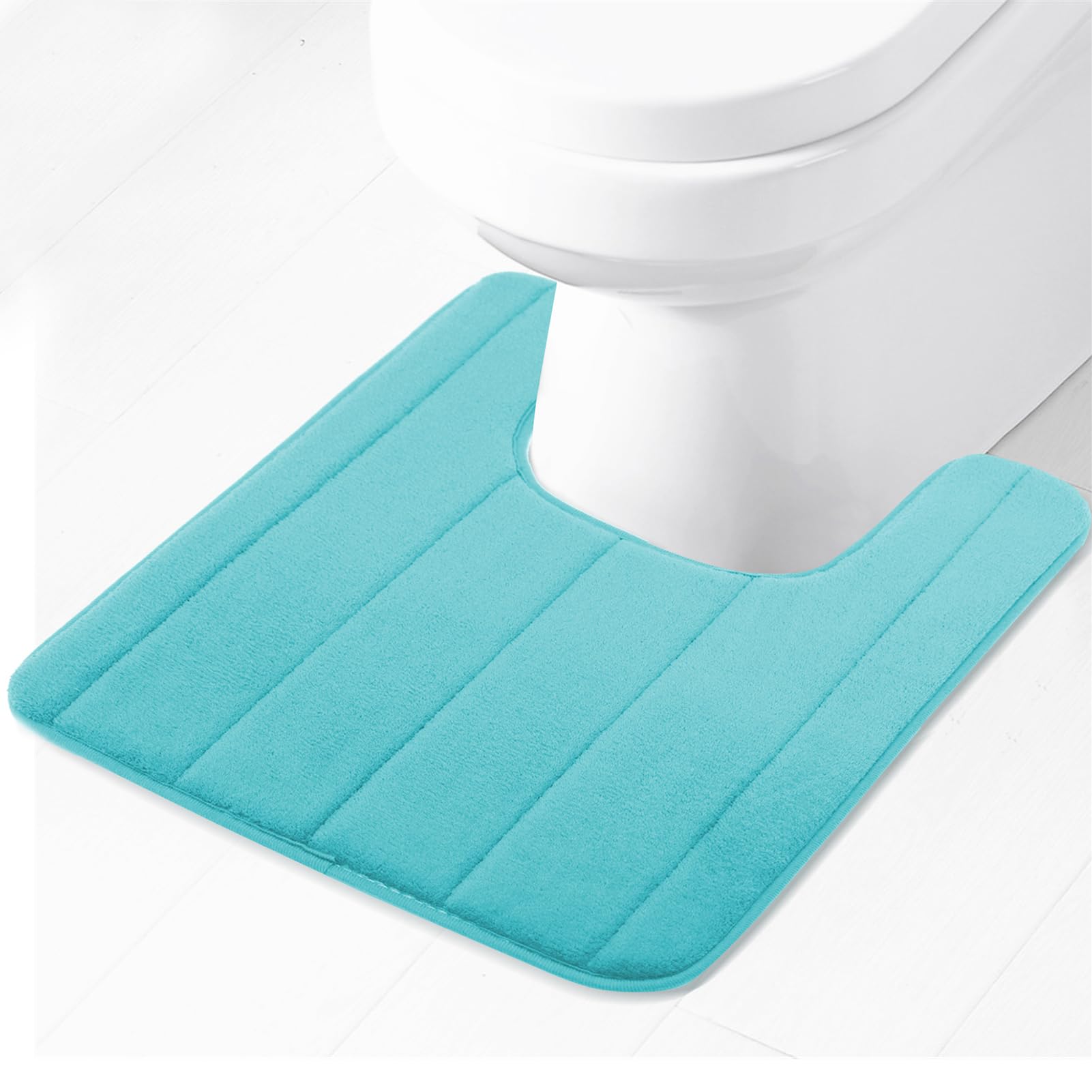 Amazon.com: Lifup Soft U-Shaped Bathroom Rug, Memory Foam Bath Mat, Non ...