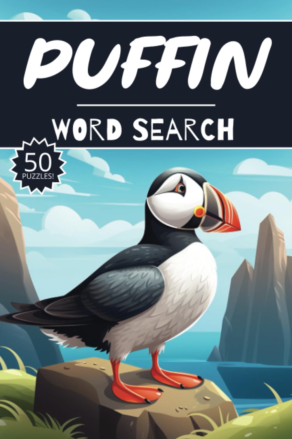 Puffin Word Search: 50 Animal Puzzles, Word Find, Vocabulary Activity ...