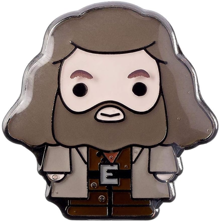 Harry Potter Chibi Hagrid Badge : Amazon.co.uk: Fashion