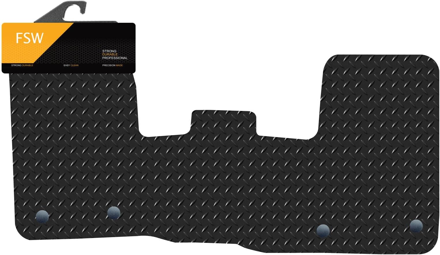 FSW - Transit Custom 2019-2023 1 Piece Front - Tailored Van Mats - 5mm ...