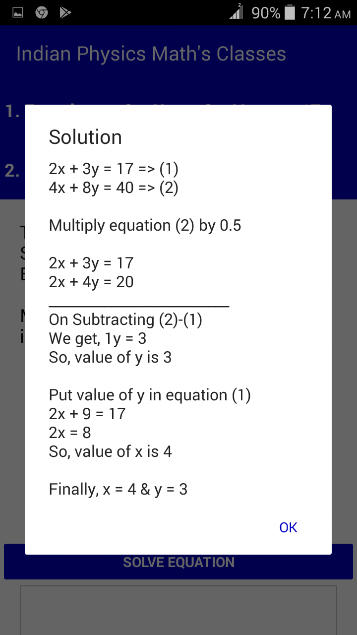 Indian Equation Solver - App on Amazon Appstore