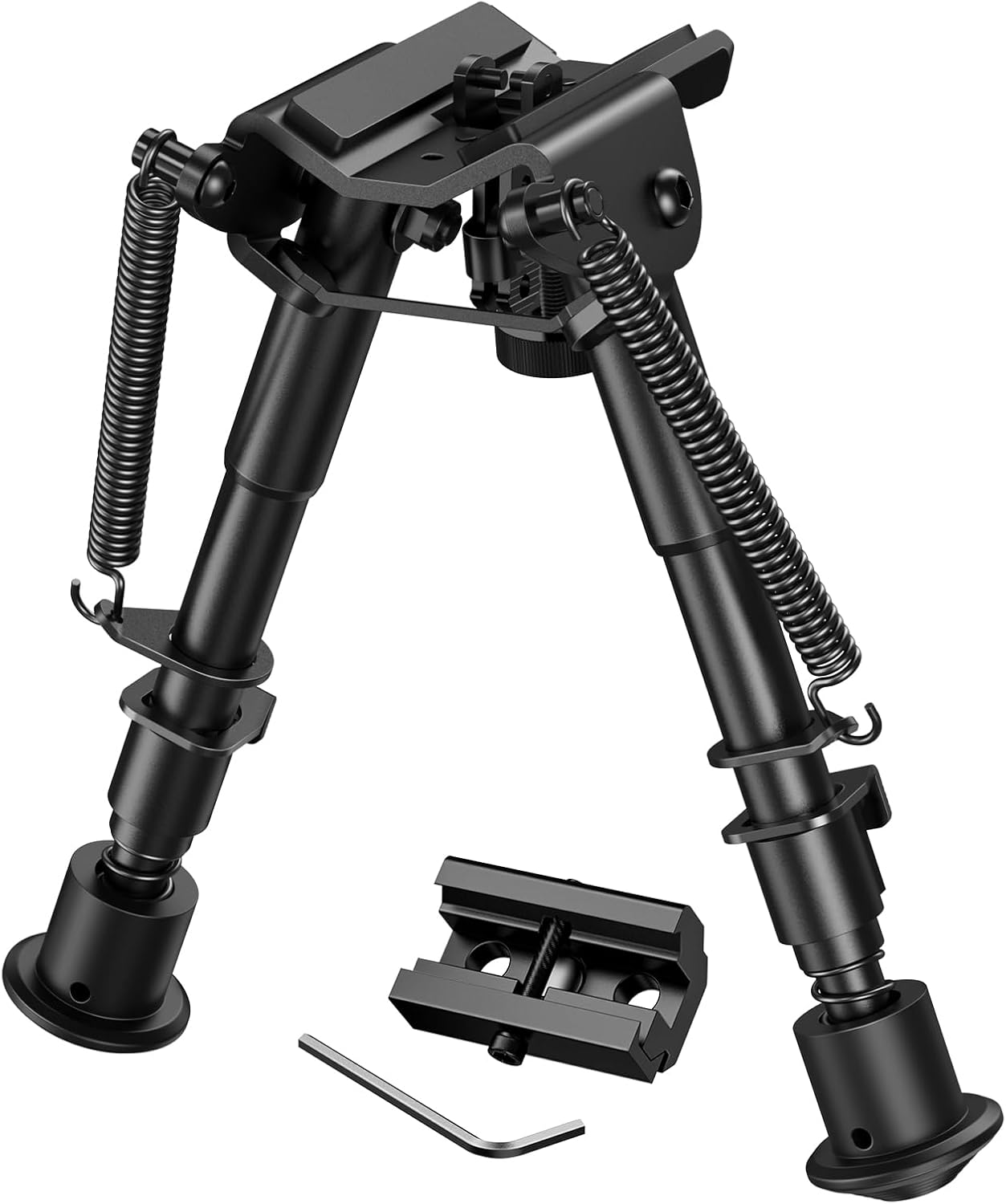 MidTen 6-9 Inches Adjustable Bipod with Foldable Legs + Adapter Super ...