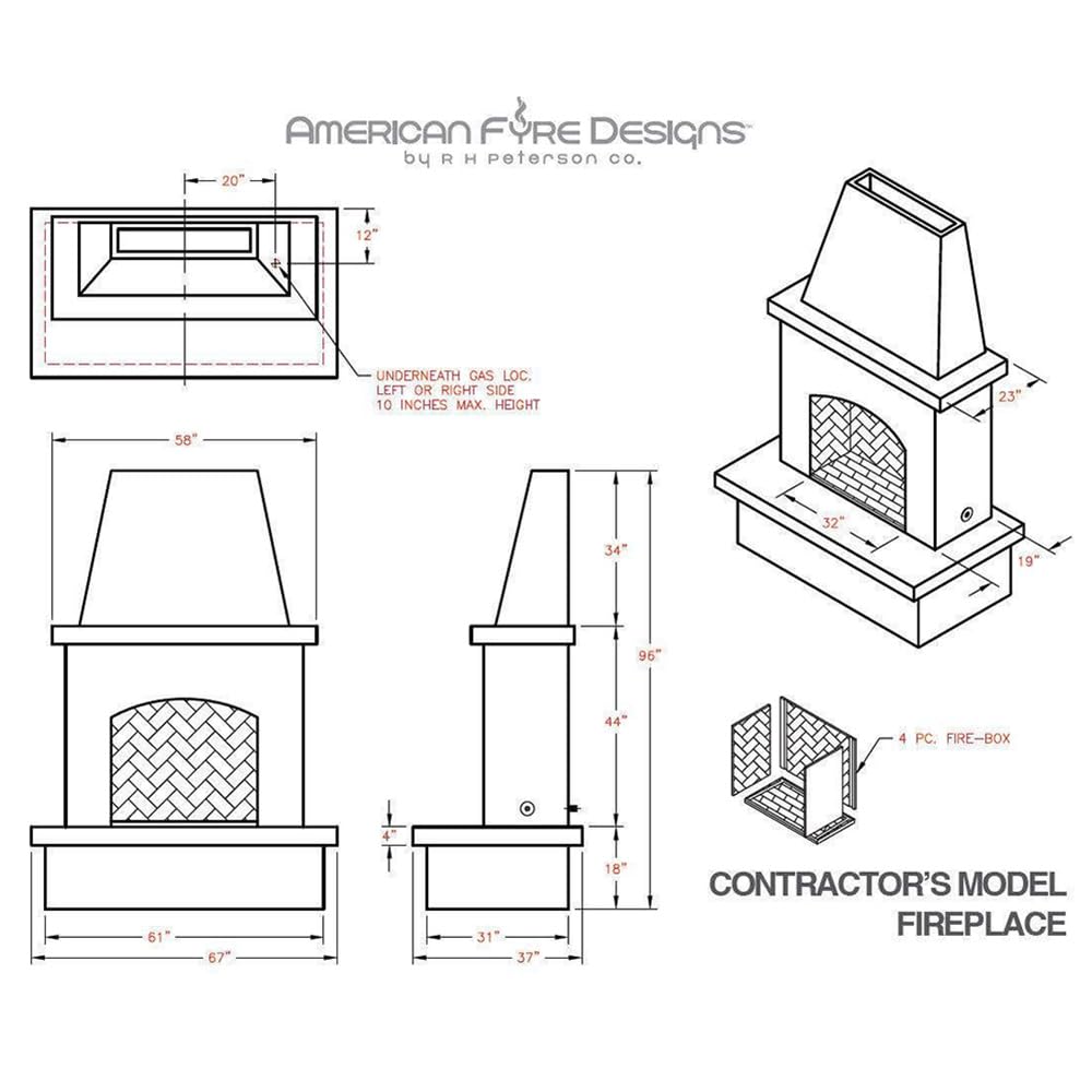Outdoor Fireplace Specifications