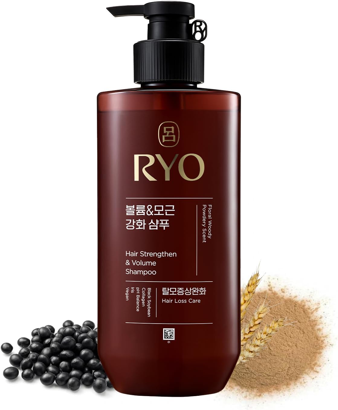 Amazon.com: RYO Strengthen & Volume Shampoo with Korean Ginseng & Caffeine - Volumizing and ...