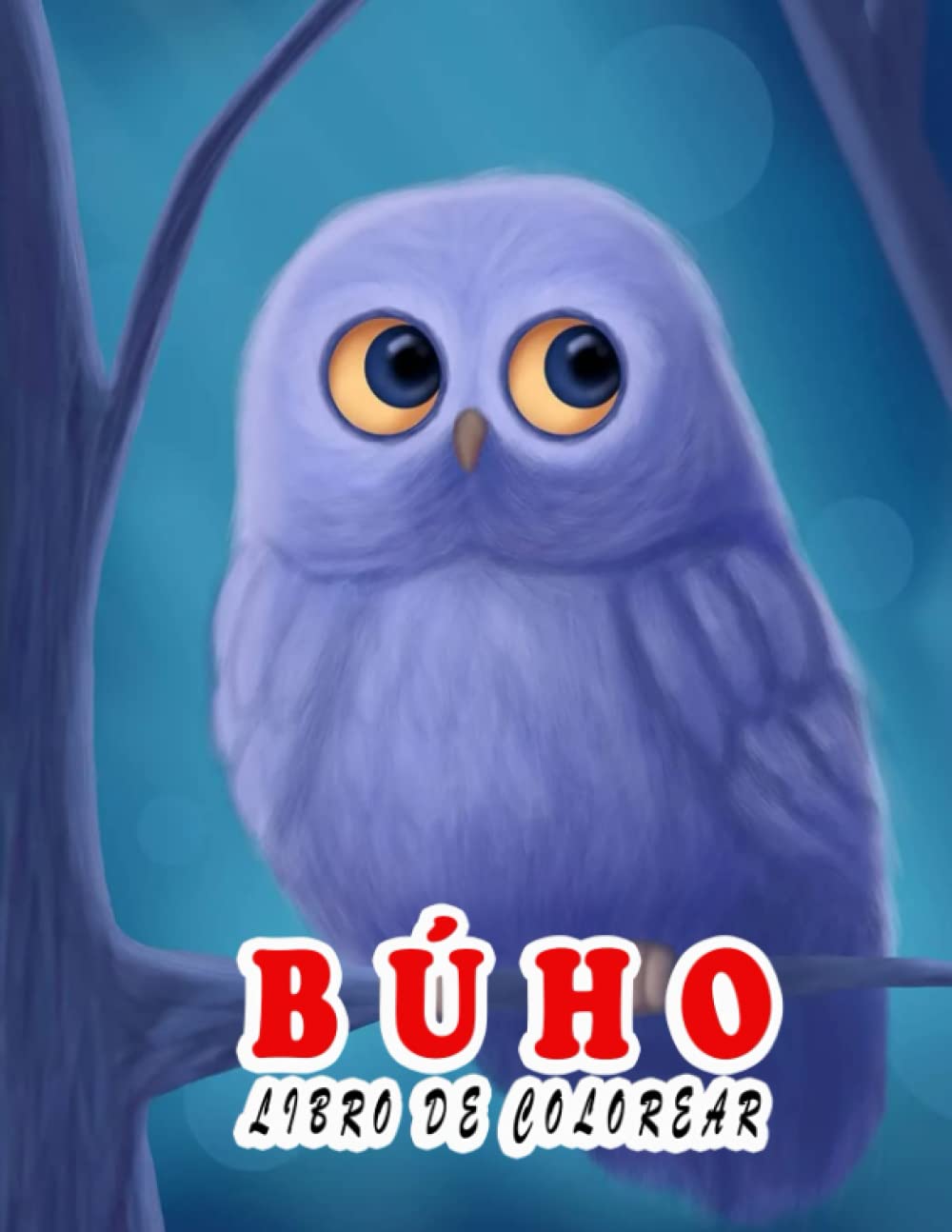 Buho Libro De Colorear Un Libro De Colorear Impresionante Para ...